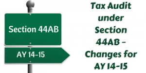 Relyonsoft | Tax Audit under Section 44AB – Changes for AY 14-15